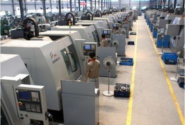 China HongLi Hydraulic Pump Co.,LtD factory production line